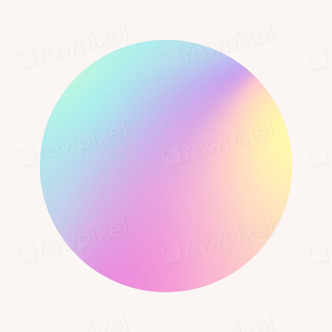 Colorful round gradient element vector | Premium Vector - rawpixel