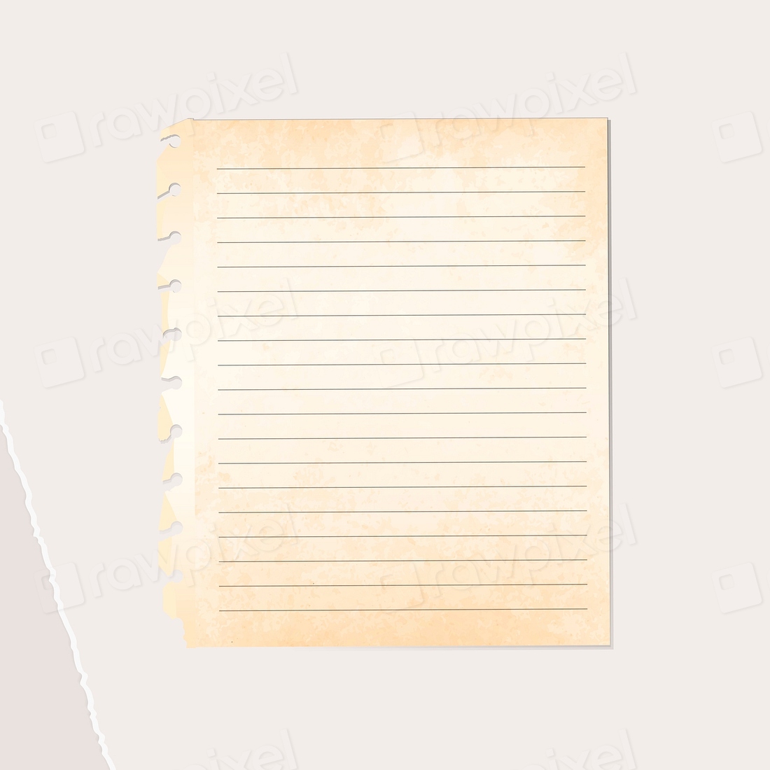 Old empty paper note social | Premium Vector - rawpixel