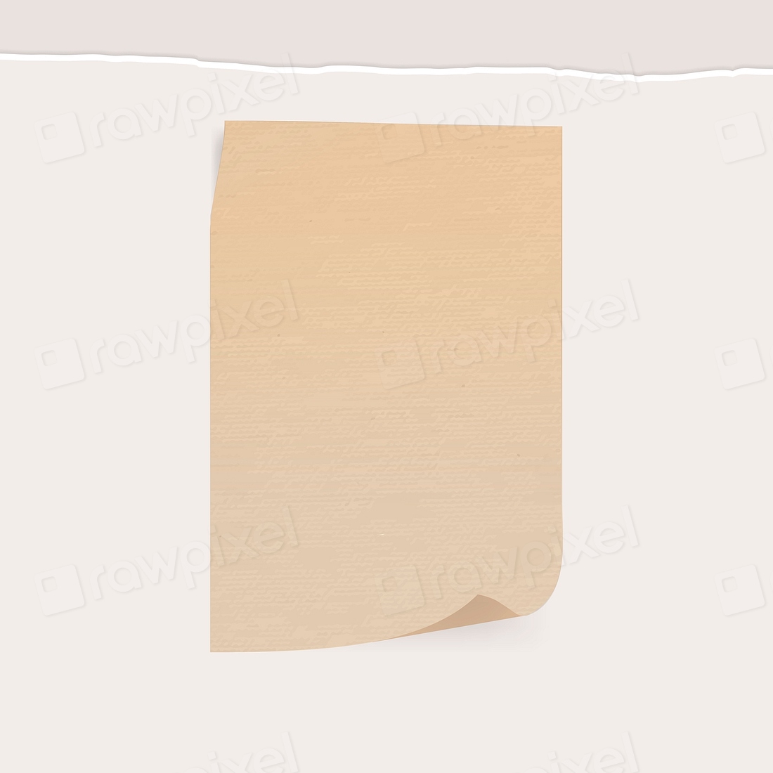 Old empty paper note social | Premium Vector - rawpixel
