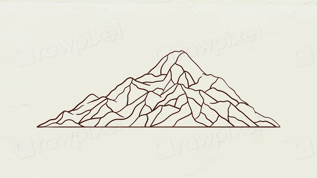 Mountain shape for logo vector | Premium Vector - rawpixel