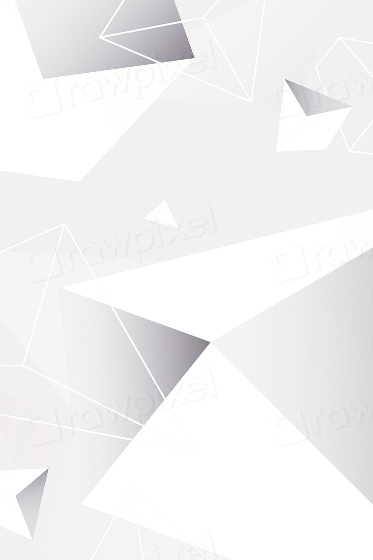 Light gray geometrical shape decorated | Premium Vector - rawpixel