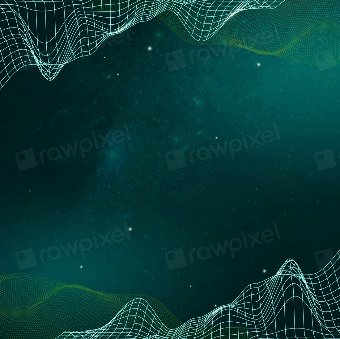 Green 3D abstract wave pattern | Premium Vector - rawpixel