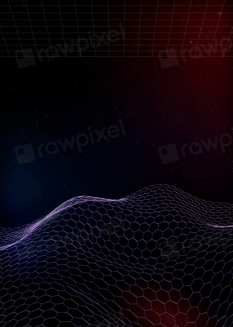 Purple 3D abstract wave pattern | Premium Vector - rawpixel