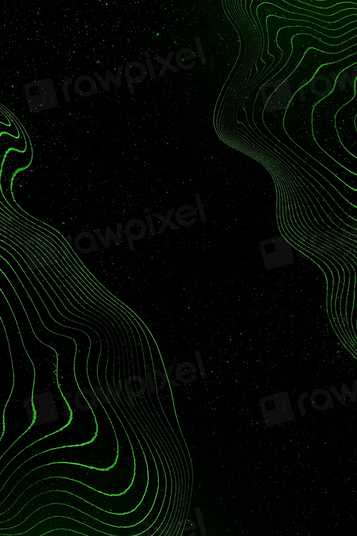Green 3D abstract wave pattern | Free Photo - rawpixel