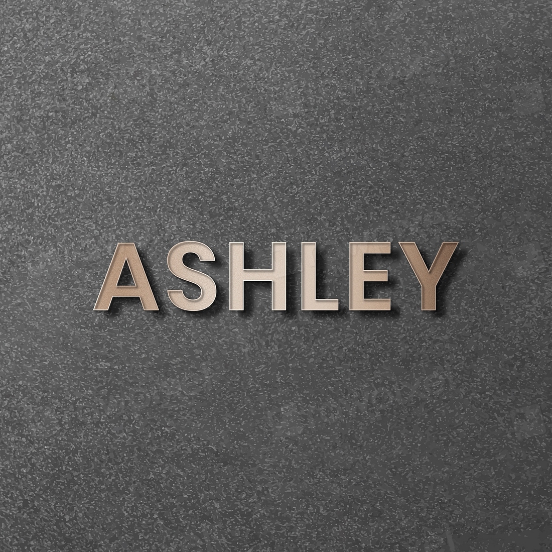 Ashley typography gold design element | Premium Vector - rawpixel
