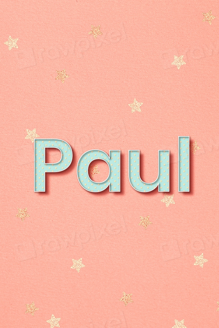 Paul script pastel font vector | Premium Vector - rawpixel