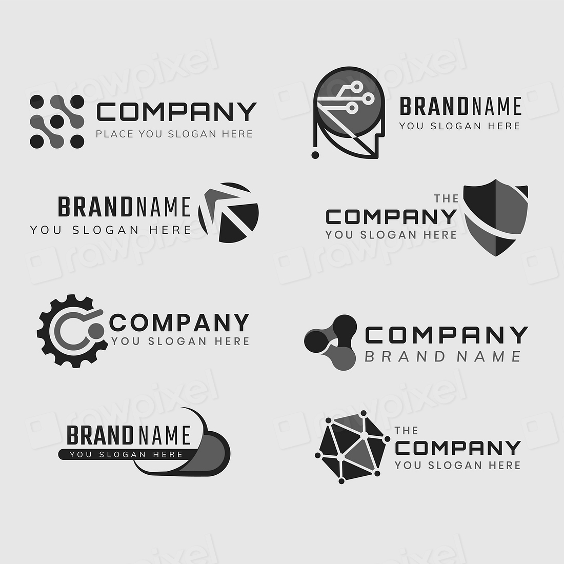 Simple Corporate technology vector futuristic | Premium Vector - rawpixel