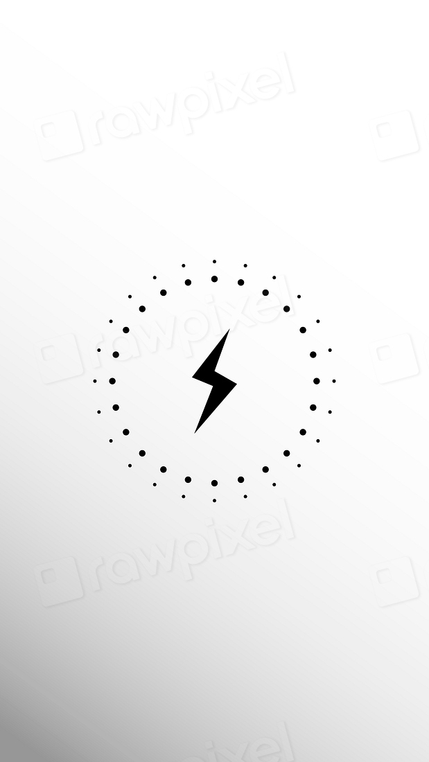 Charging lightning icon vector smartphone | Premium Vector - rawpixel