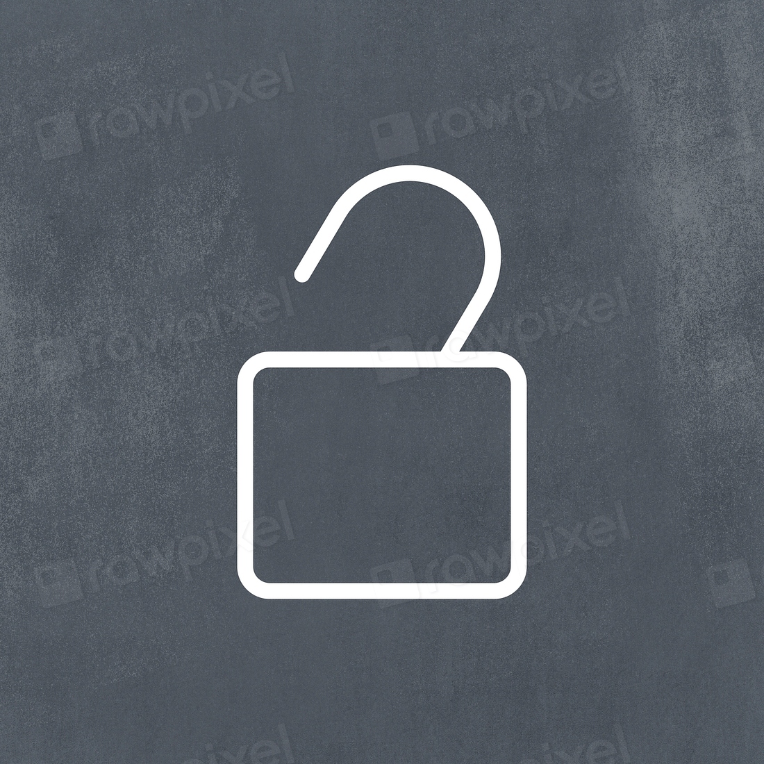 White padlock icon vector user | Premium Vector - rawpixel