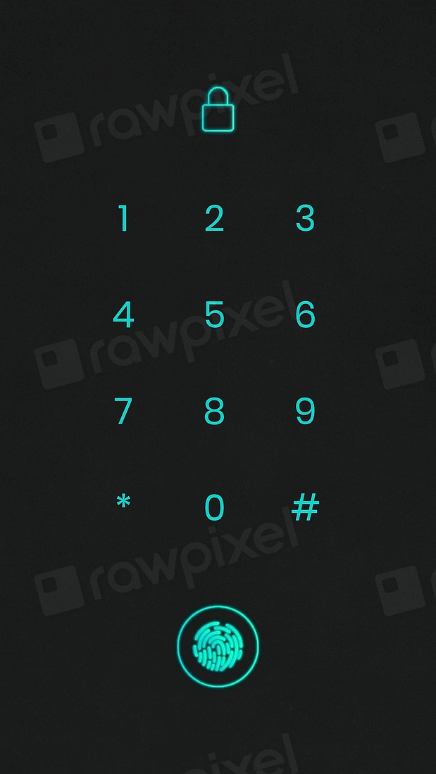Smartphone numeric passcode lock screen | Free Photo - rawpixel