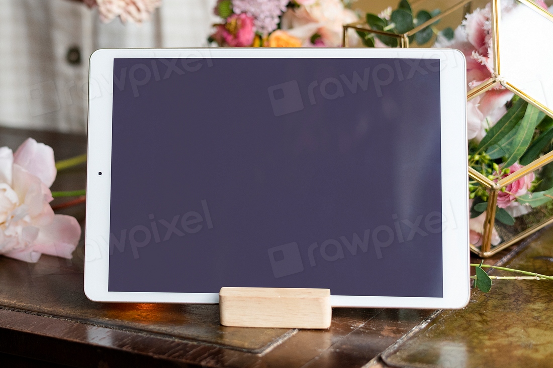 Digital tablet screen mockup table | Premium PSD Mockup - rawpixel