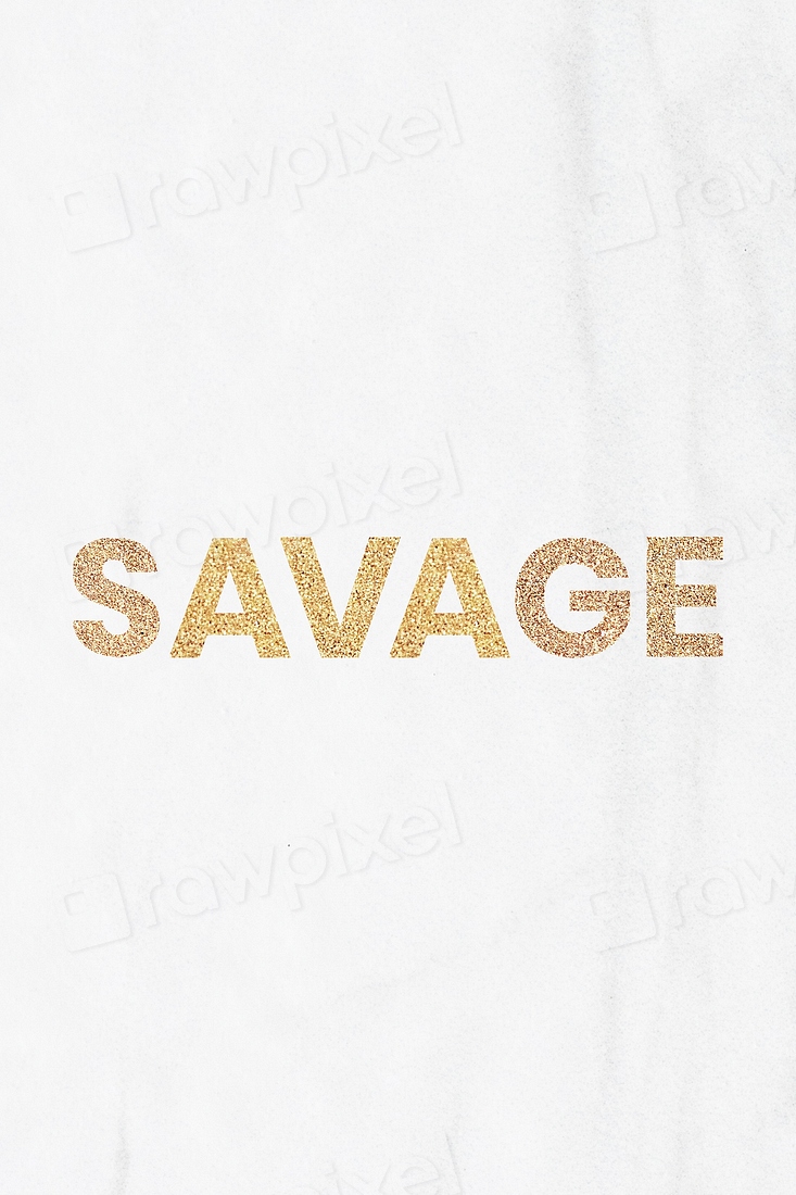 Glittery savage typography white marble | Free Photo - rawpixel