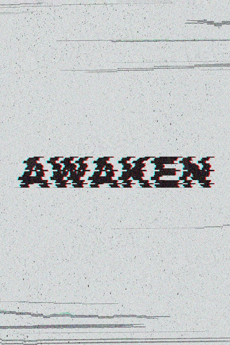 AWAKEN blurred word typography gray | Free Photo - rawpixel