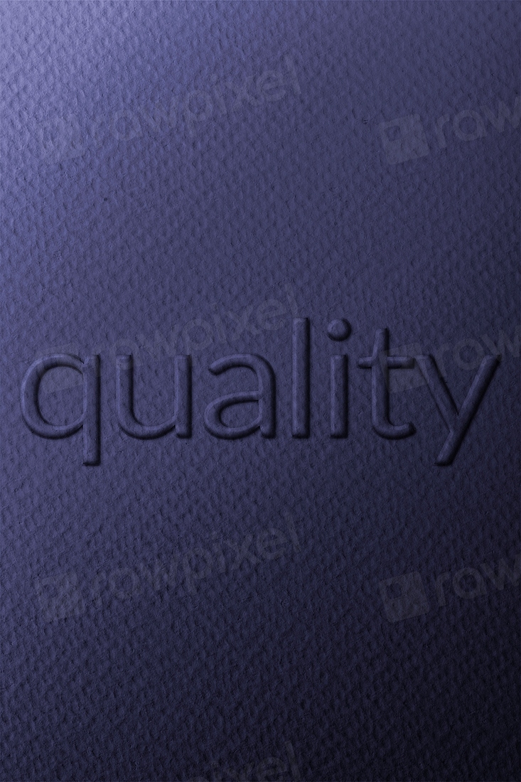 Quality word emboss typography paper | Free Photo - rawpixel