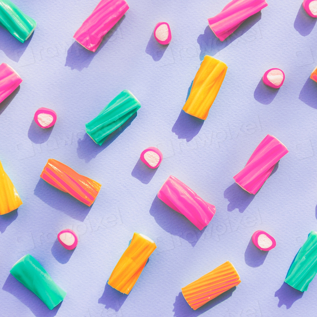 Colorful candy pattern background, food | Free Photo - rawpixel
