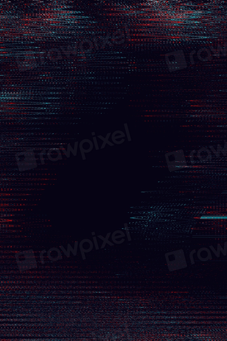 Glitch digital noise effect psd | Premium PSD - rawpixel