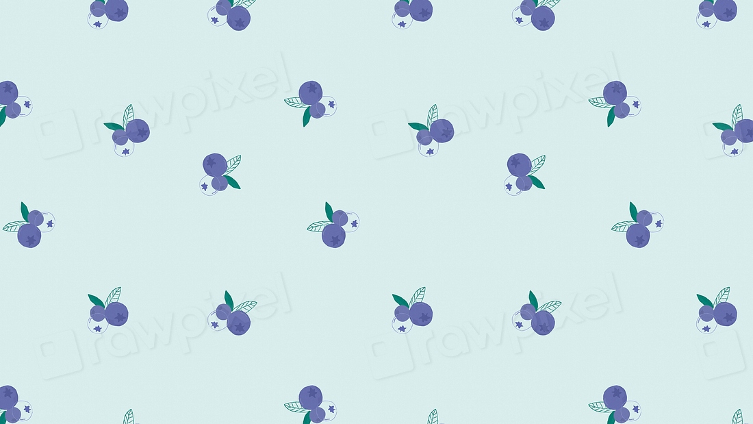 Vector seamless blueberry pattern pastel | Premium Vector - rawpixel