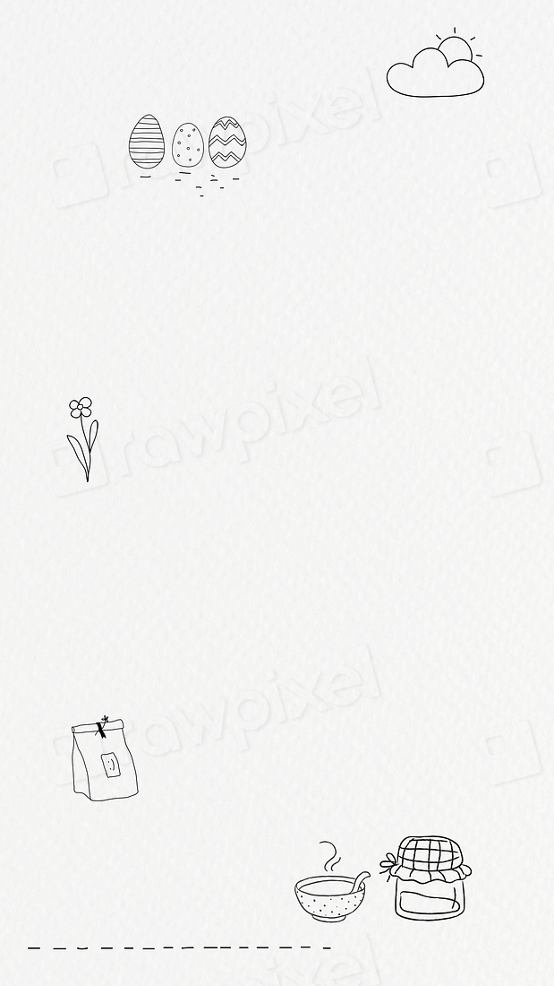 Hand drawn lifestyle frame psd | Premium PSD - rawpixel