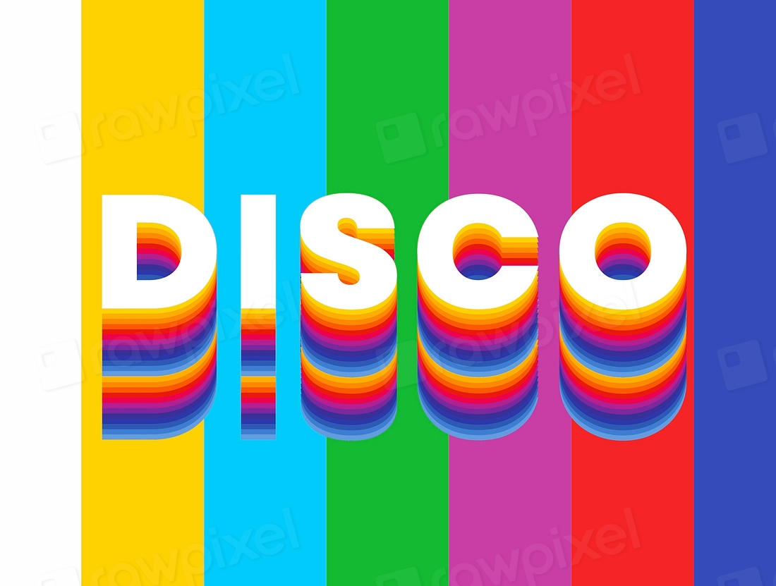 Colorful disco background, stripes, retro | Premium Photo - rawpixel