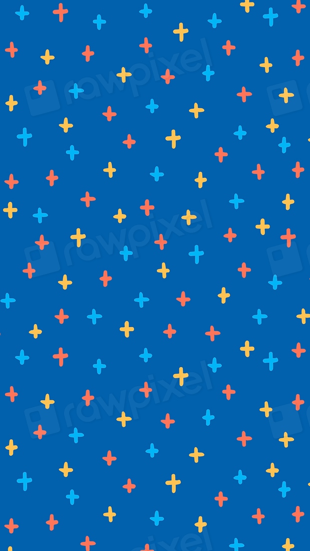 Plus sign iPhone wallpaper, cute | Premium Photo - rawpixel