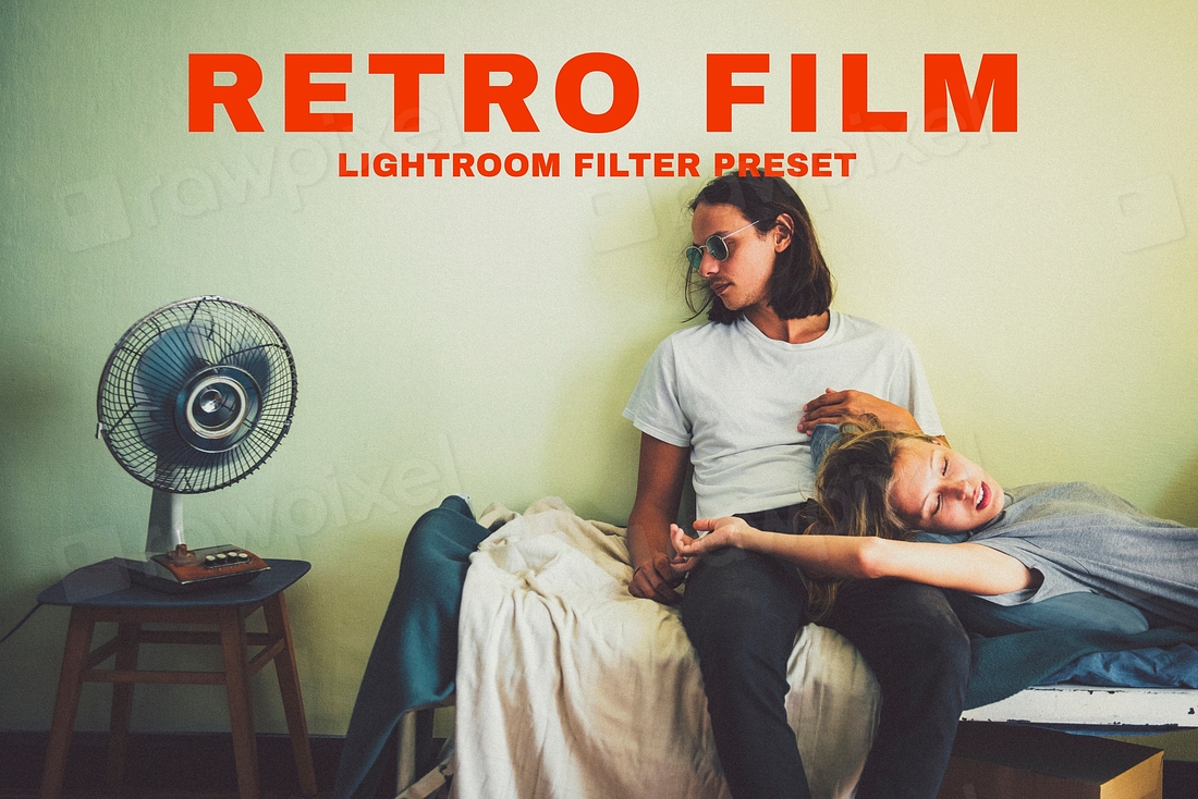 Retro Lightroom preset filter, blogger | Premium Preset Add-on - rawpixel