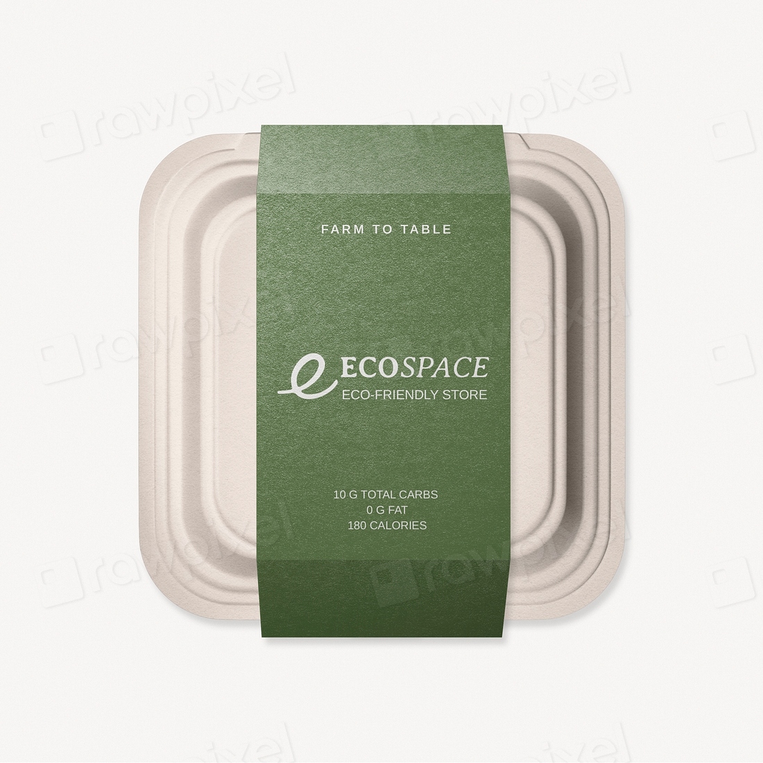Food box label mockup, editable | Premium PSD Mockup - rawpixel