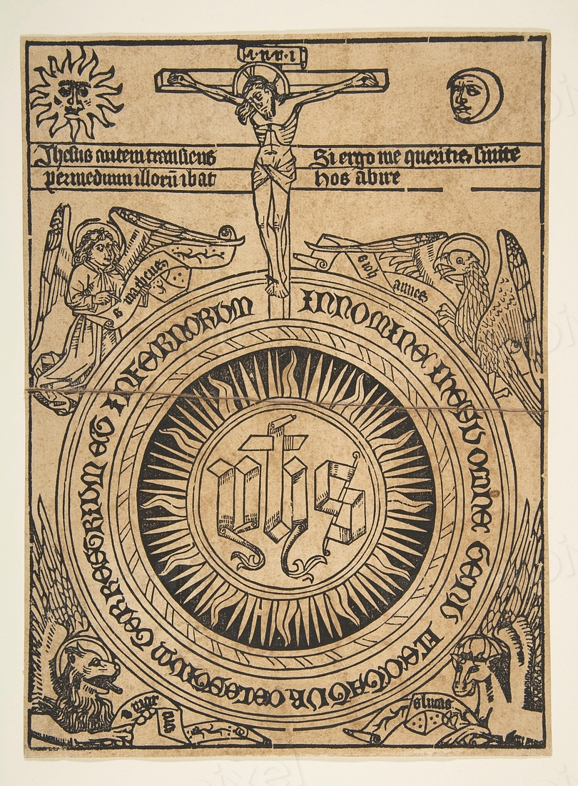 Sacred Monogram Symbols Evangelists and | Free Photo - rawpixel