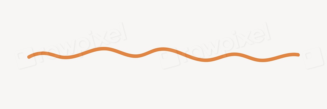 Squiggle divider, brown doodle line | Premium Vector - rawpixel