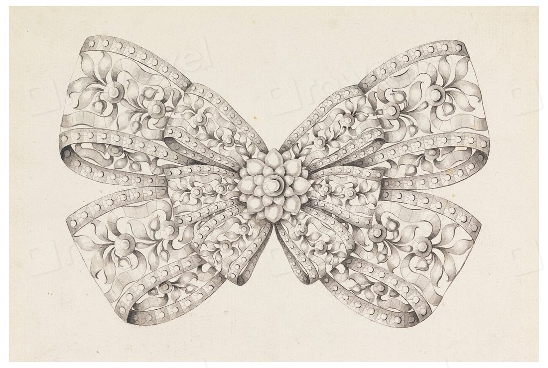 Design for a Brooch | Free Photo Illustration - rawpixel