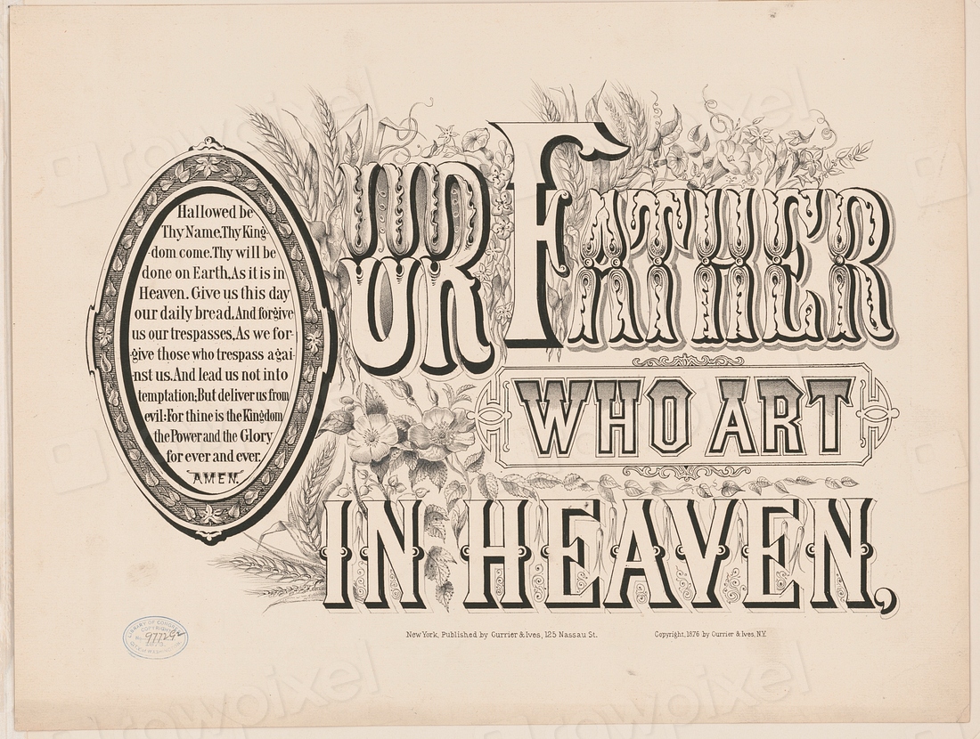 Our father who art heaven | Free Photo - rawpixel