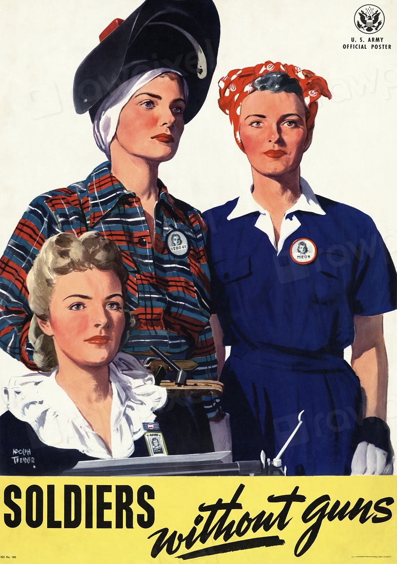 Soldiers without guns (1886-1981) lithograph | Free Photo - rawpixel