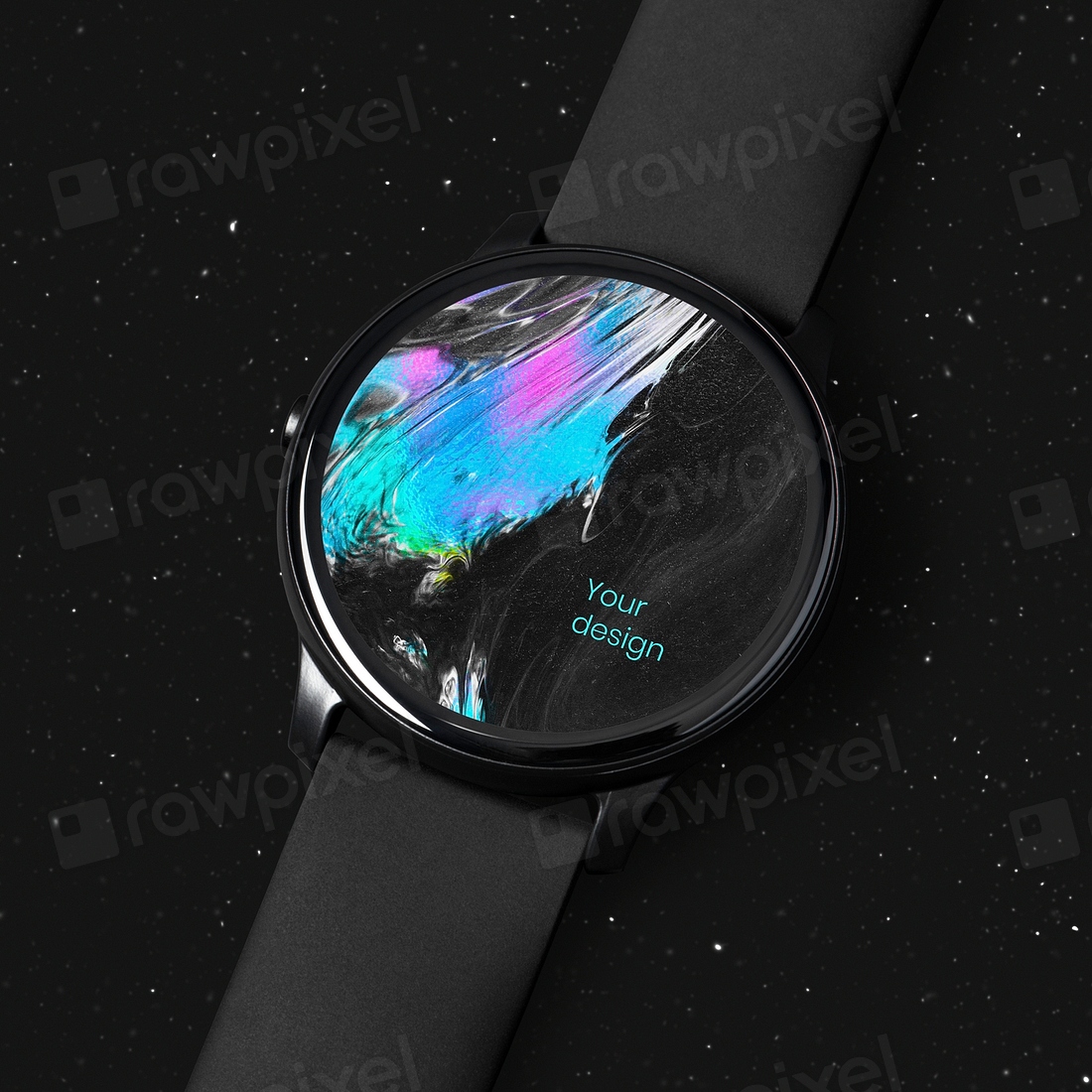 Smartwatch screen mockup psd digital | Premium PSD Mockup - rawpixel
