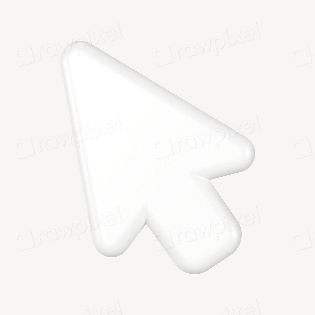 3D arrow cursor clipart, UI | Premium PSD - rawpixel