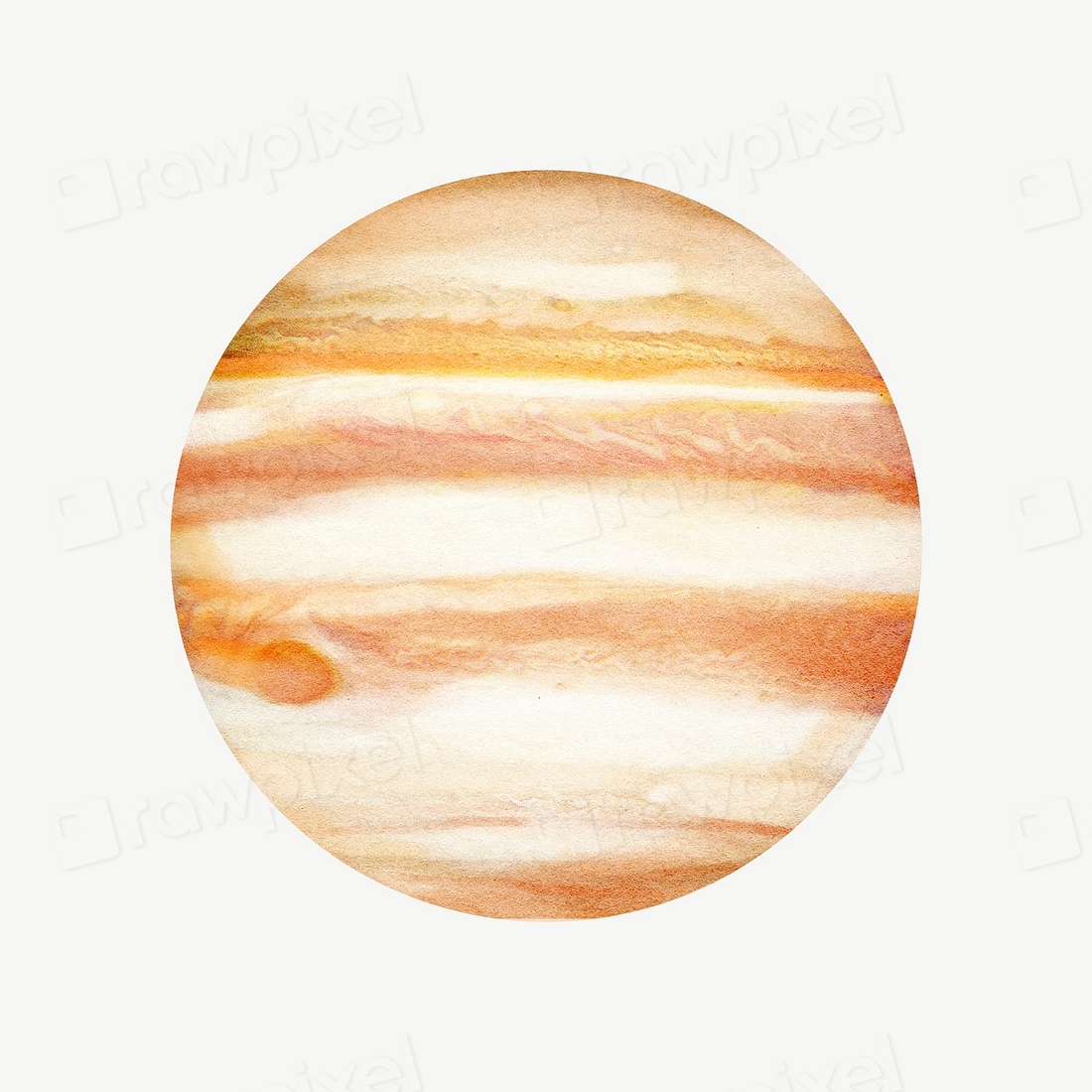 Planet Jupiter, aesthetic galaxy collage | Premium PSD - rawpixel