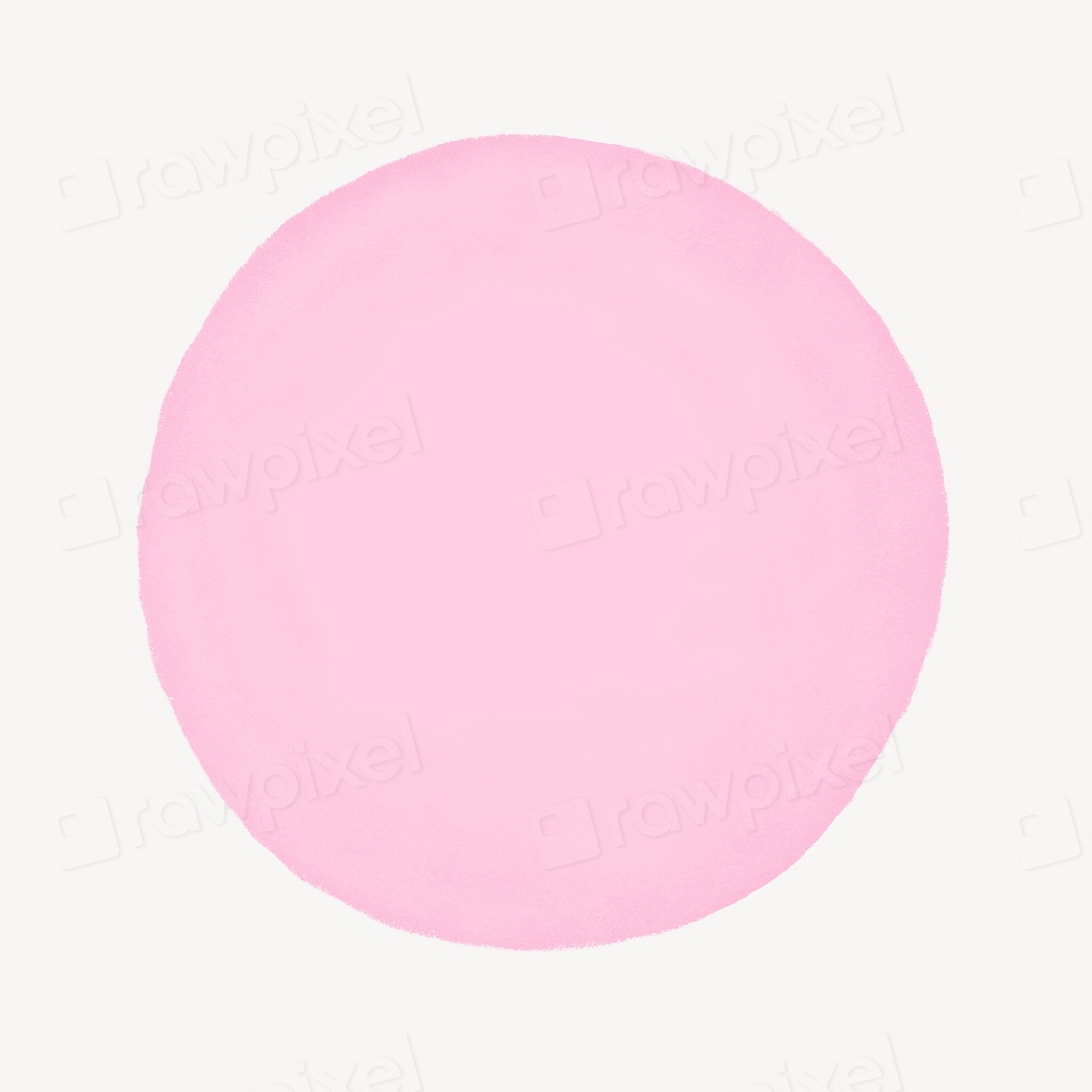 Pink circle badge, geometric shape | Premium Photo Illustration - rawpixel