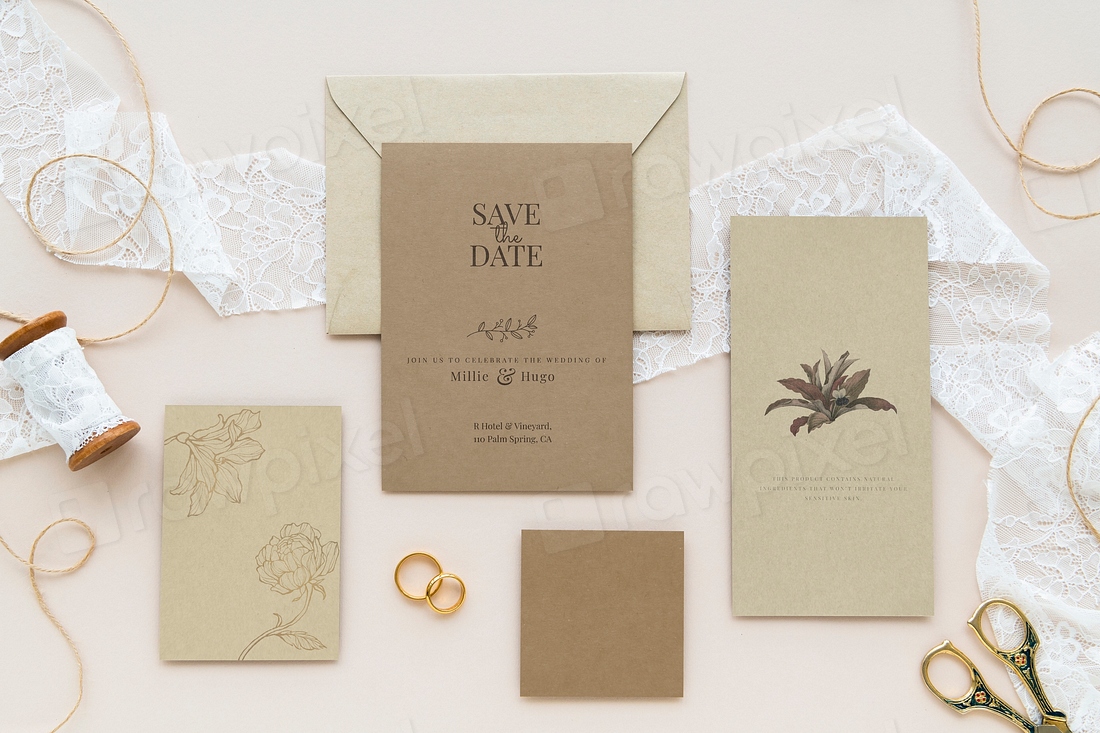 Brown card template mockup set | Premium PSD Mockup - rawpixel