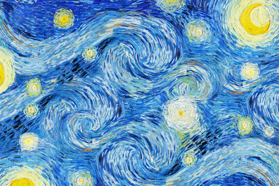 Van Gogh's Starry Night background | Premium Photo Illustration - rawpixel
