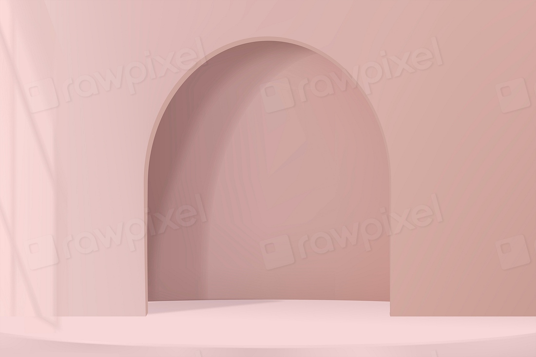 Pink arch backdrop background | Premium Photo - rawpixel