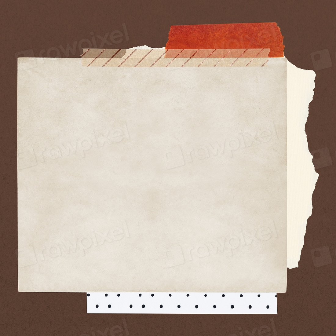 Beige ripped paper frame | Premium Photo - rawpixel