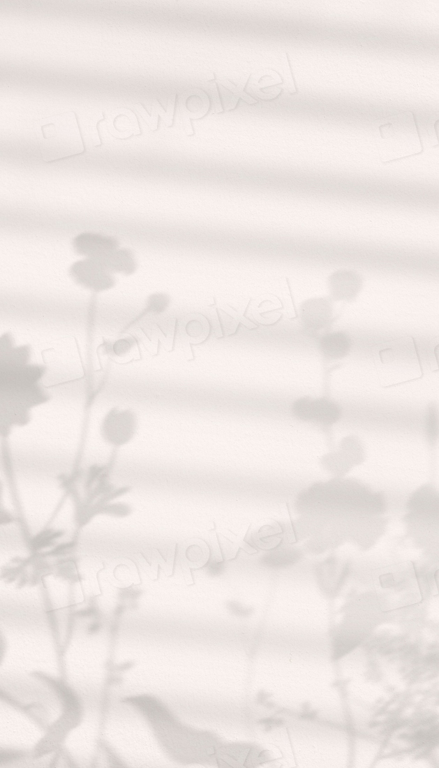 Flower shadow mobile wallpaper, beige | Premium Photo - rawpixel