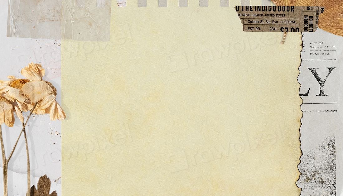 Autumn paper collage seasonal background | Premium Photo - rawpixel