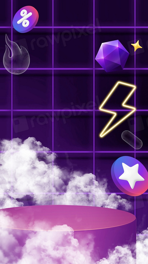 3D product backdrop iPhone wallpaper, | Premium Photo - rawpixel