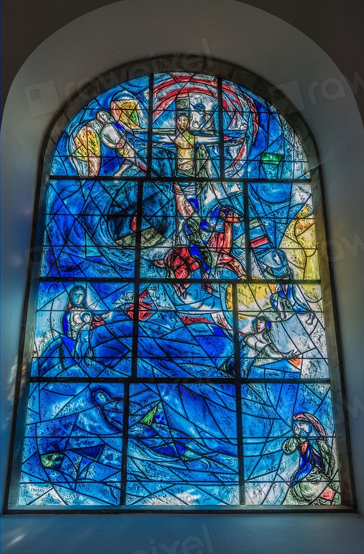 Marc Chagall: Stained glass windows | Free Photo - rawpixel