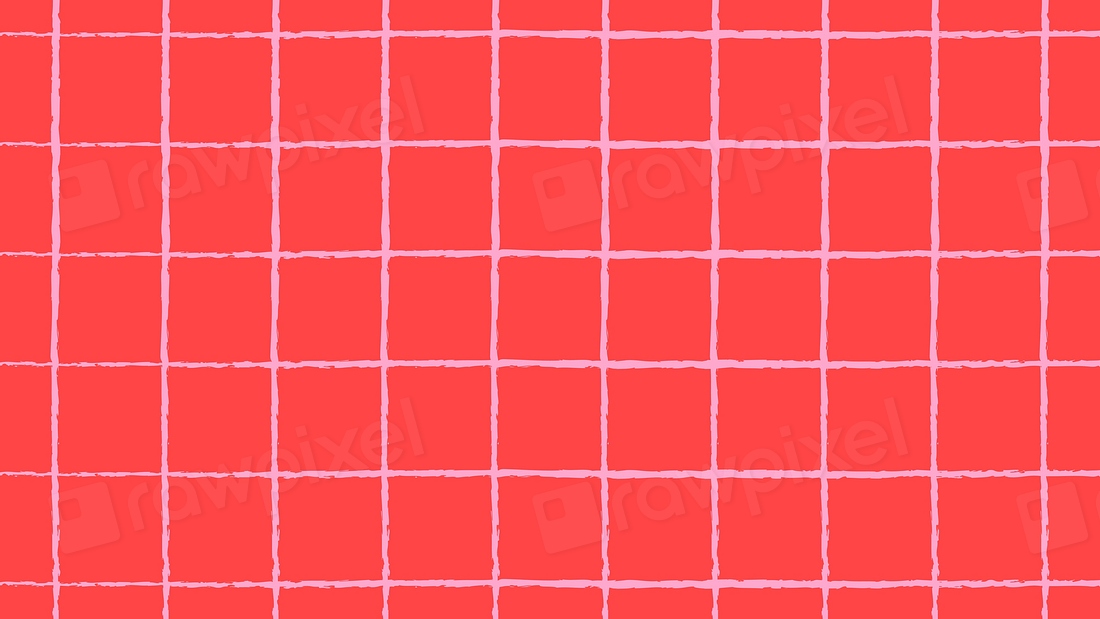 Red grid pattern desktop wallpaper | Free Photo - rawpixel