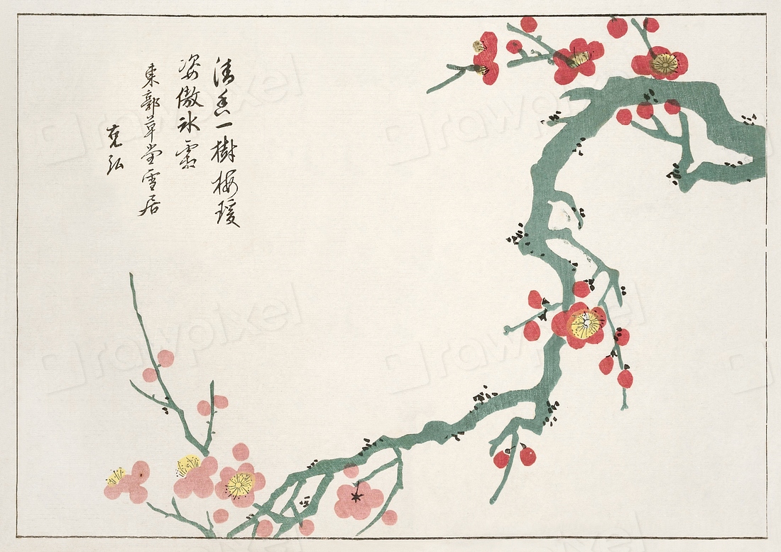 Collection Lively Sketches [Of Flowers | Free Photo Illustration - rawpixel