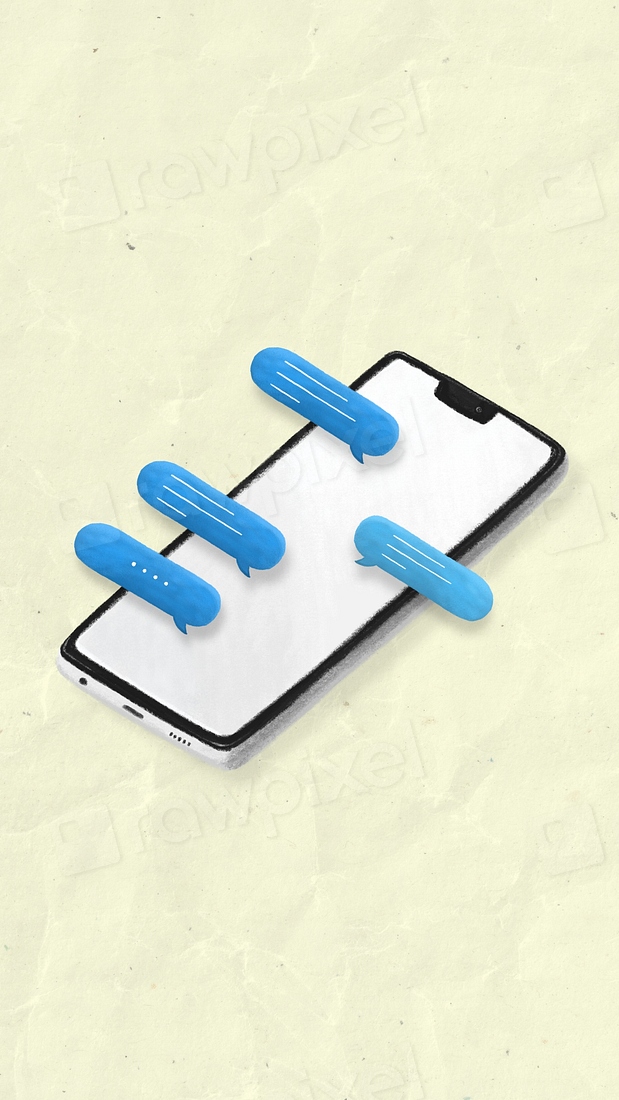 Text message green iPhone wallpaper | Free Photo Illustration - rawpixel