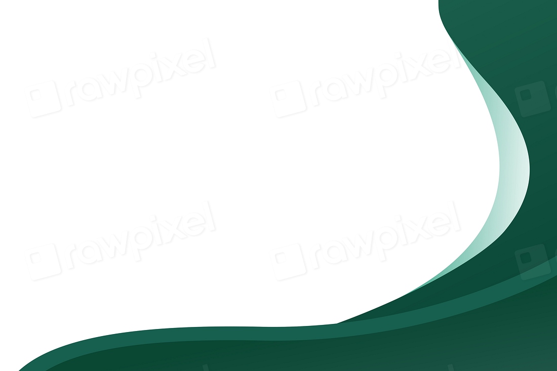 Green wavy business border background | Free Photo Illustration - rawpixel