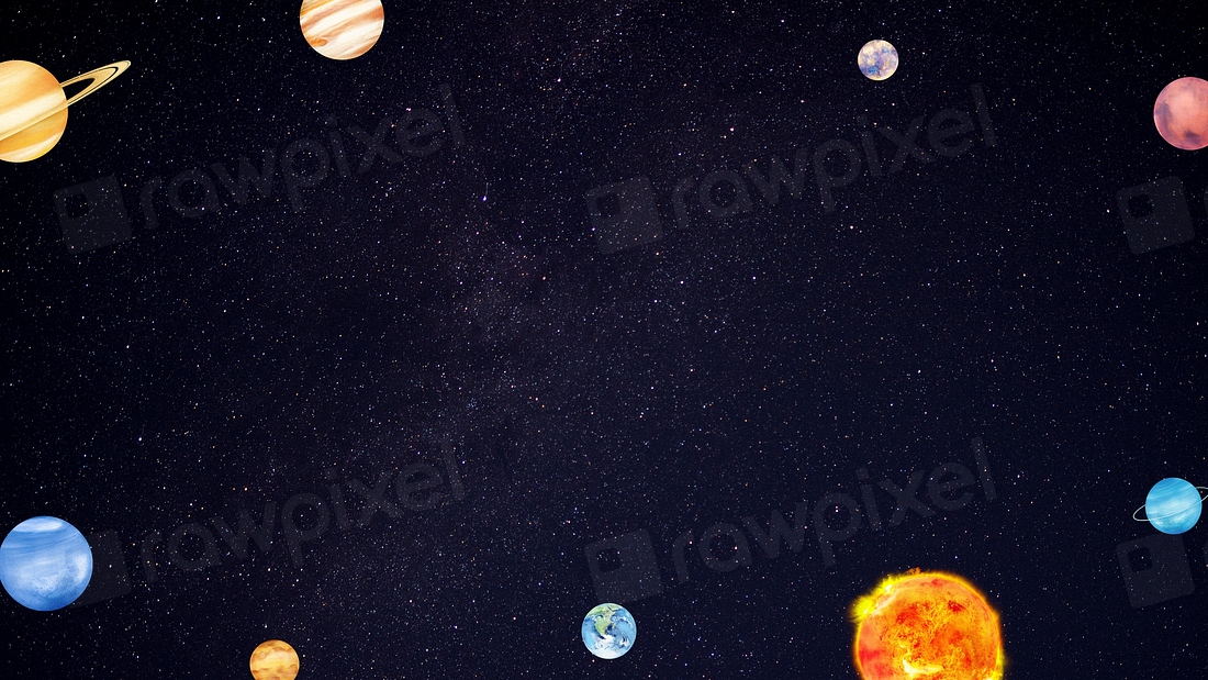 Galaxy planets frame HD wallpaper, | Premium Photo - rawpixel