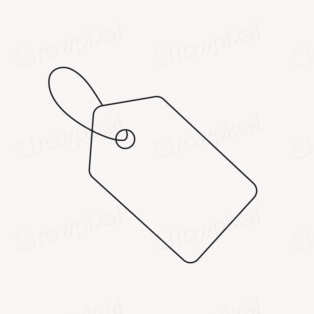 Label tag line art vector | Premium Vector - rawpixel