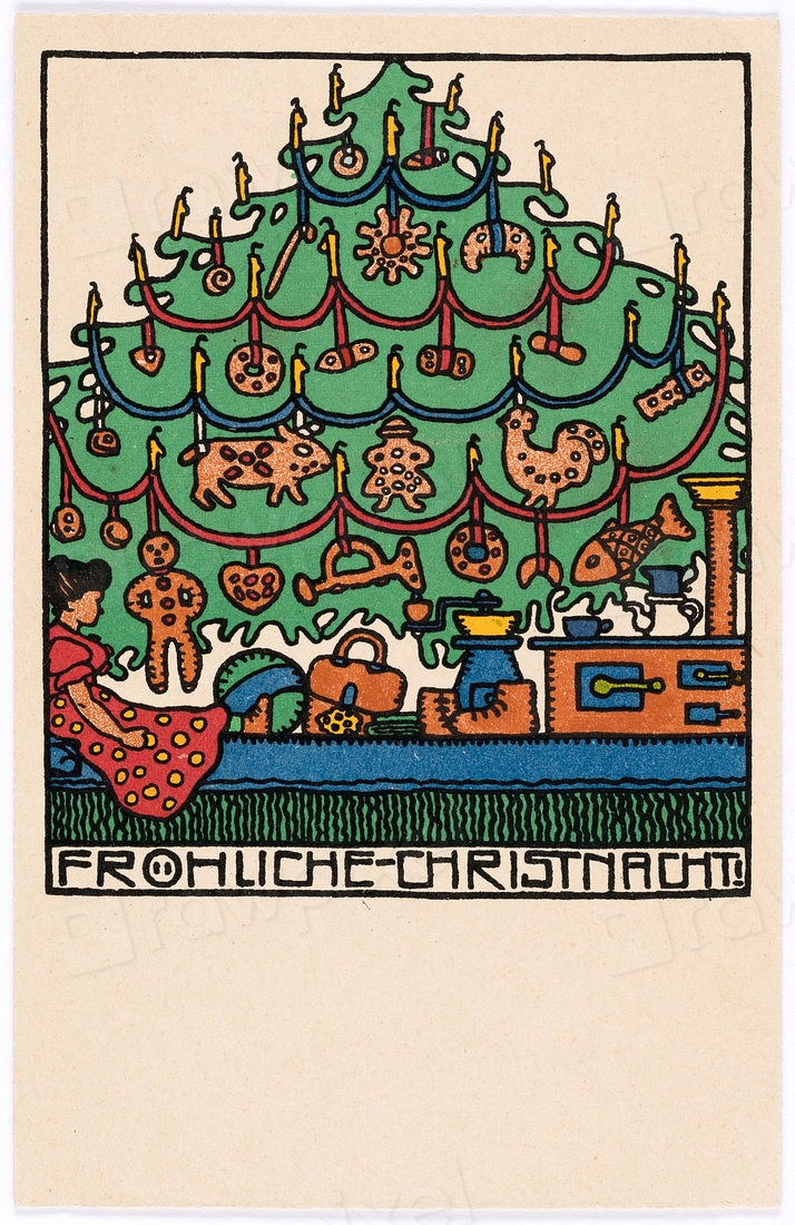 Postcard Wiener Werkstätte No. 180: | Free Photo Illustration - rawpixel